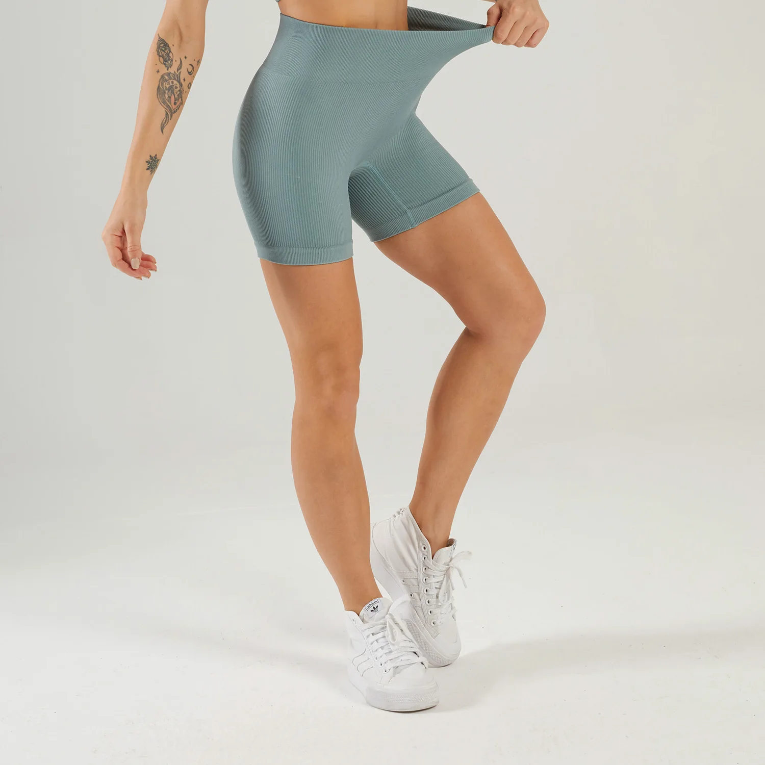 Women Push Up Seamless Yoga Leggings Tights Gym Pants Fitness Tummy ...