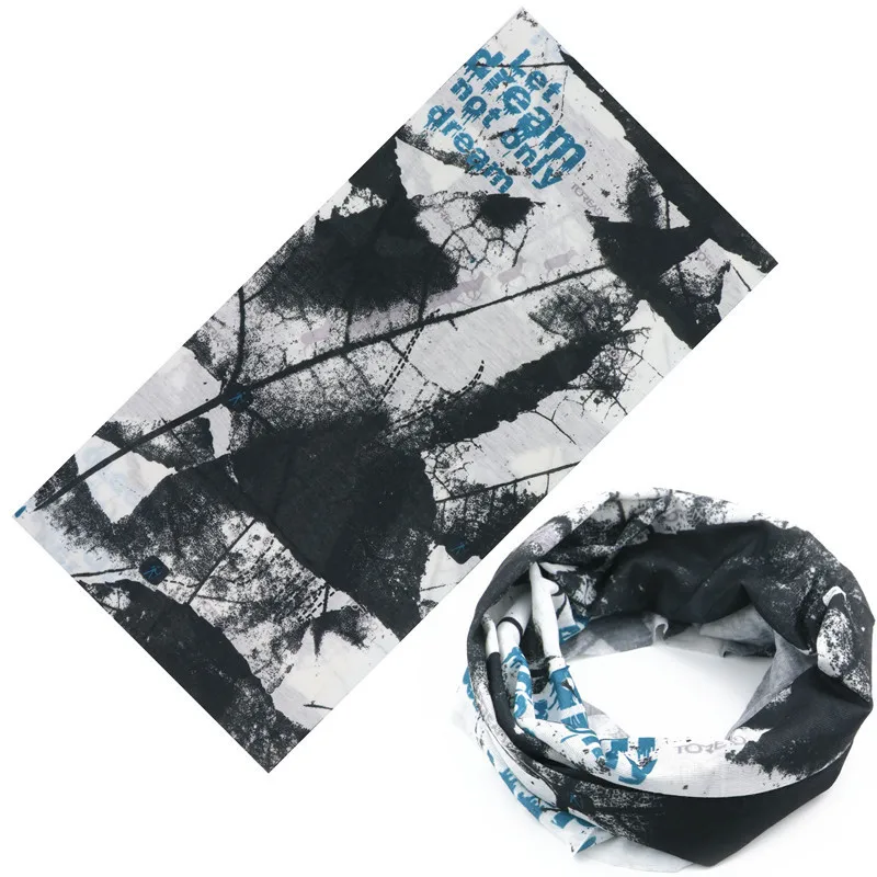 Custom Bandana Printed Logo Snood Seamless Tube Bandana Multifunctional ...