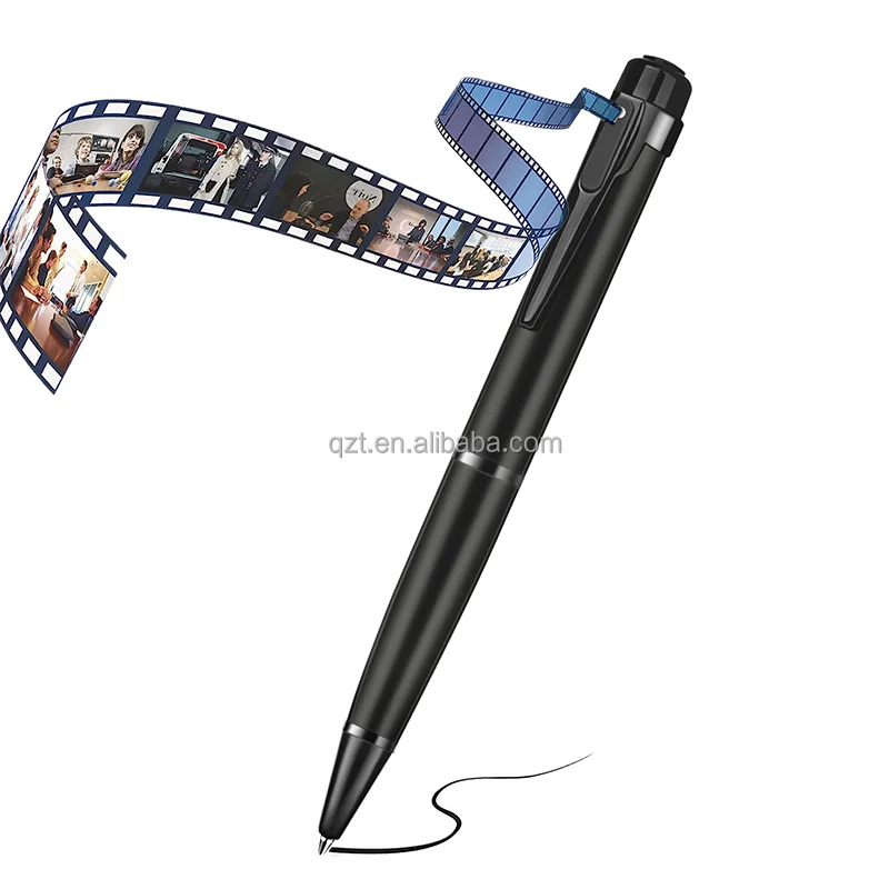 1080p Full HD Mini Pen Camera with Wide Angle CMOS Sensor for Indoor ...