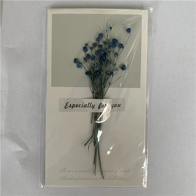 New Styles Dried Flowers Greeting Cards - Perfect for Gifts
