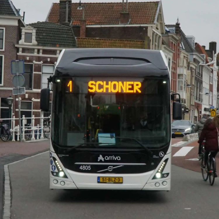 Bus Coach Destination Sign Display Home Office Flip Dot