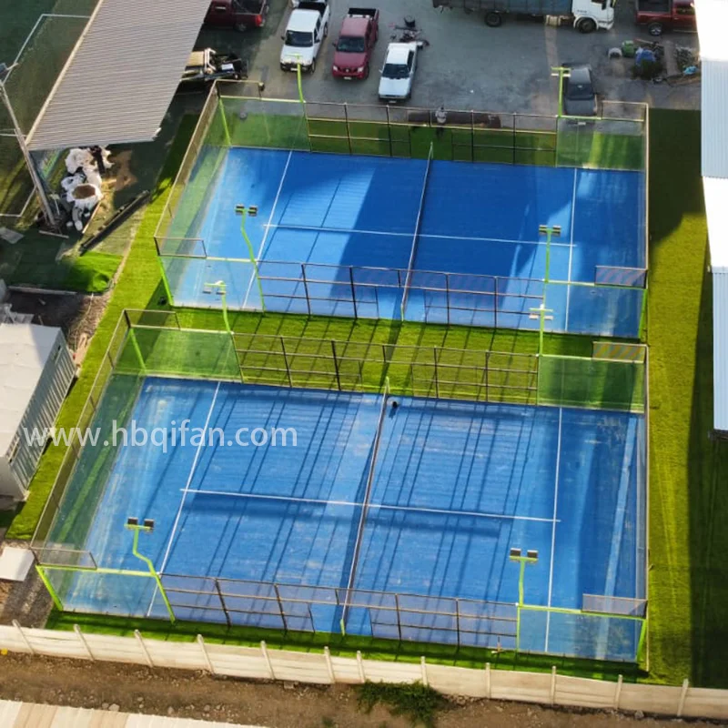 Custom Padel Court with Roof - Durable Outdoor Solution