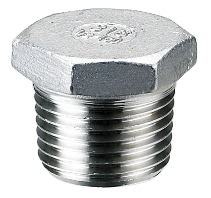 304/316 Stainless Steel Casting Steel Pipe Plug Hexagonal Plug Pipe ...