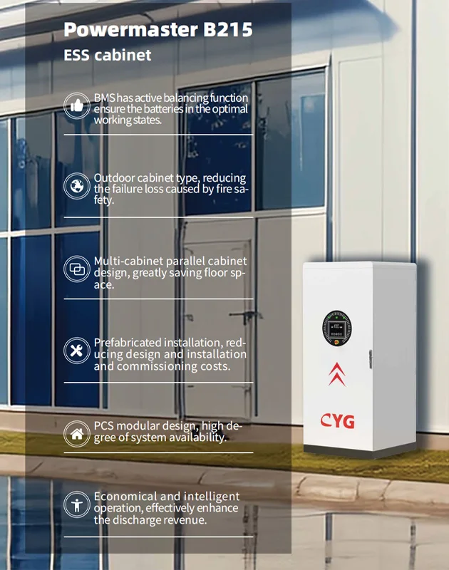 Cyg 215kwh High Voltage Bms Lifepo4 Battery Pack For Cabinet Storage ...