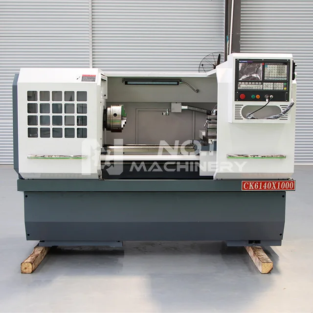 Ck6140 Cnc Lathe Machine With Gear Box Horizontal Turning Machine High ...