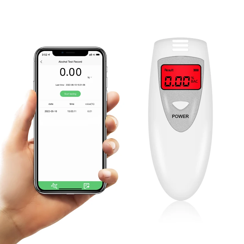 At-6387b Breath Alcohol Tester For Personal Safety | Ce Rohs Certified, Oem