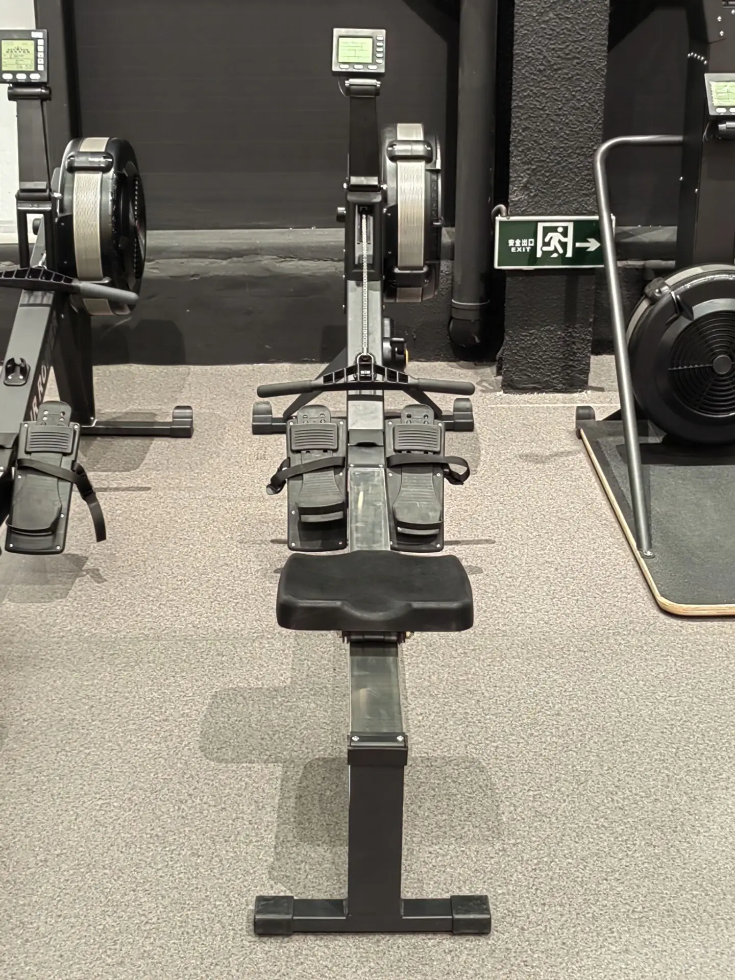 Q23 Steel Source Factory Commercial Fitness Gym Equipment Mnd Air Rower ...