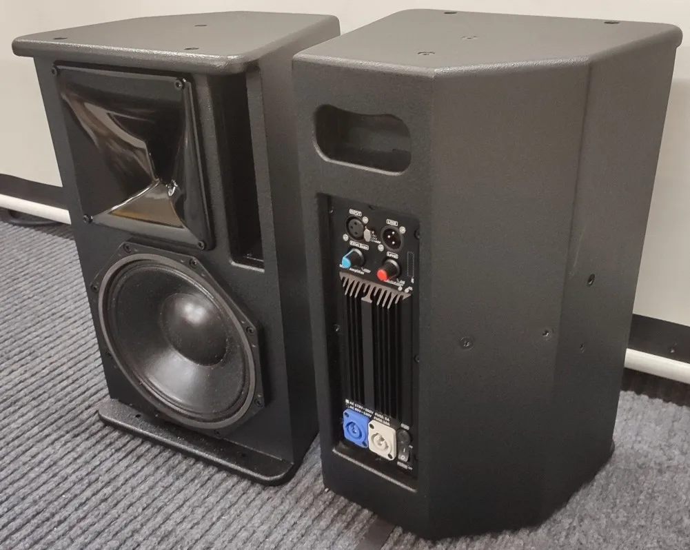 8 inch full range active speaker 200w portable pro audio powered ...