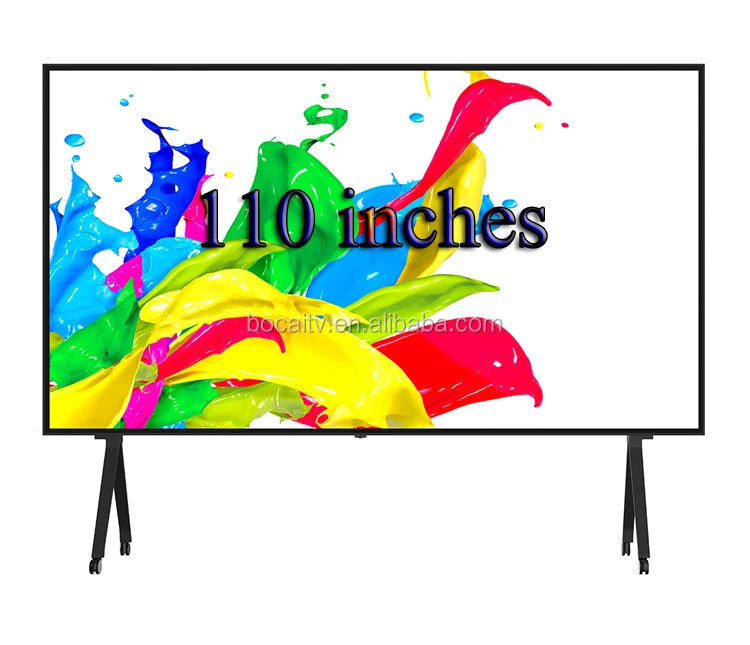 100/110inch Smart Tv 4k Uhd Led Tv Televisions With Wifi Smart With ...