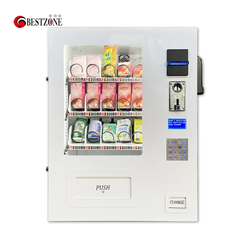 Age Verification Combo Vending Machine - 60 Storage Capacity