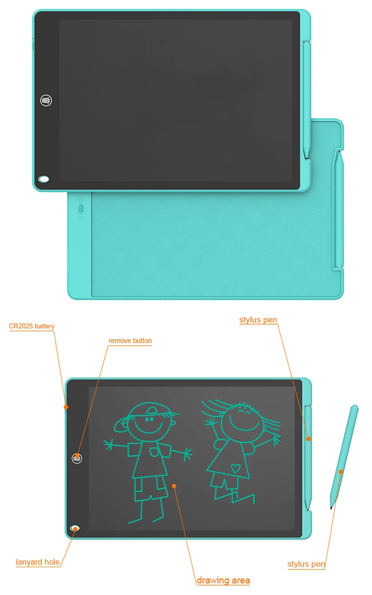 Best Quality Multi Color Lcd Writing Tablet 12 Inch Electronic Pad ...