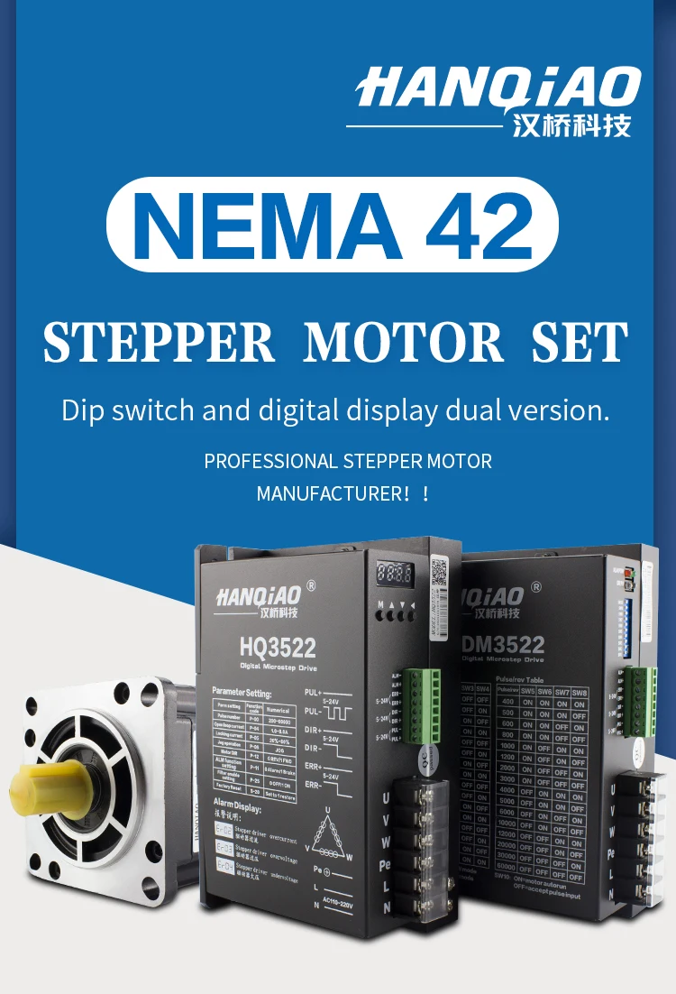 Dm3522 3phase Stepper Motor Driver 220v Stepping Motor 16nm And Driver ...