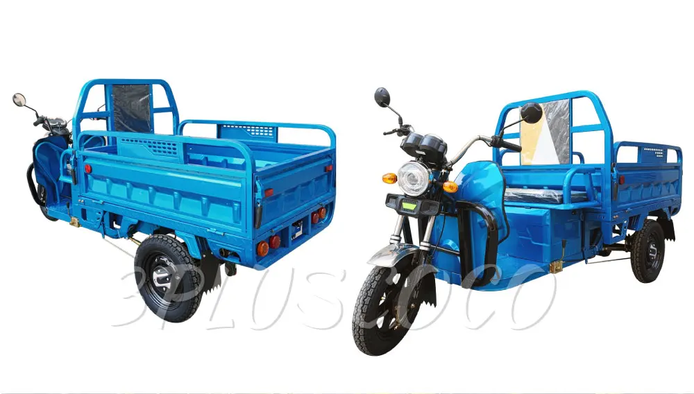 Eu Coc Eec Electric Cargo Tricycle E Scooters Trike With Windshield For ...