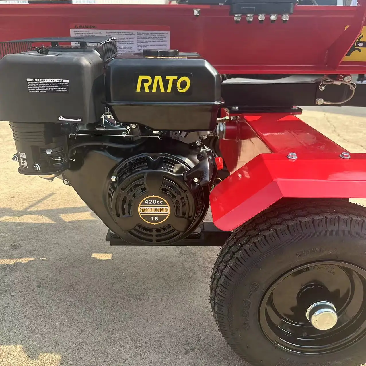 High-power Electro-hydraulic Wood Splitter Vertical And Horizontal ...