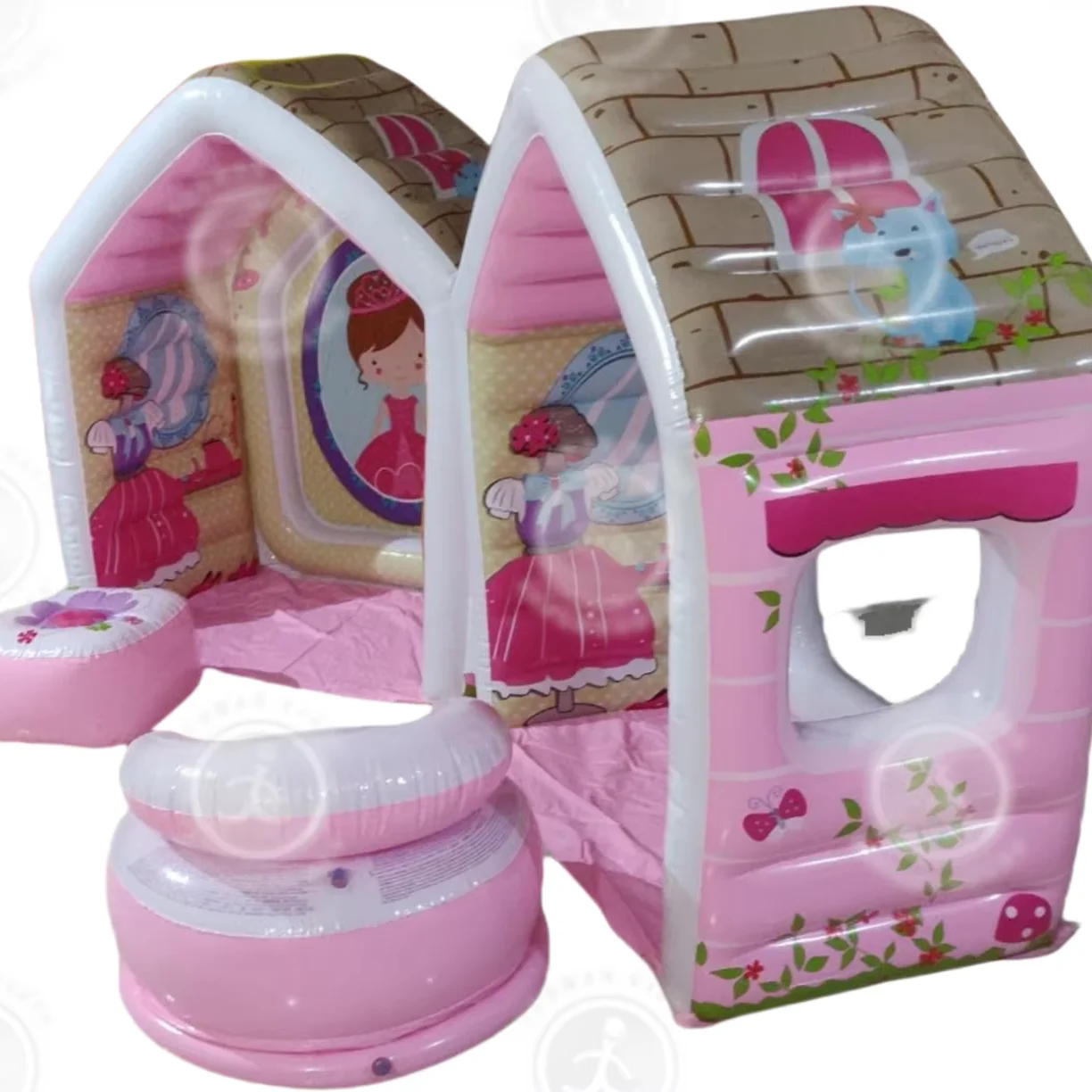 Inflatable tent tiny house kid play houses transparent pvc sun room ...