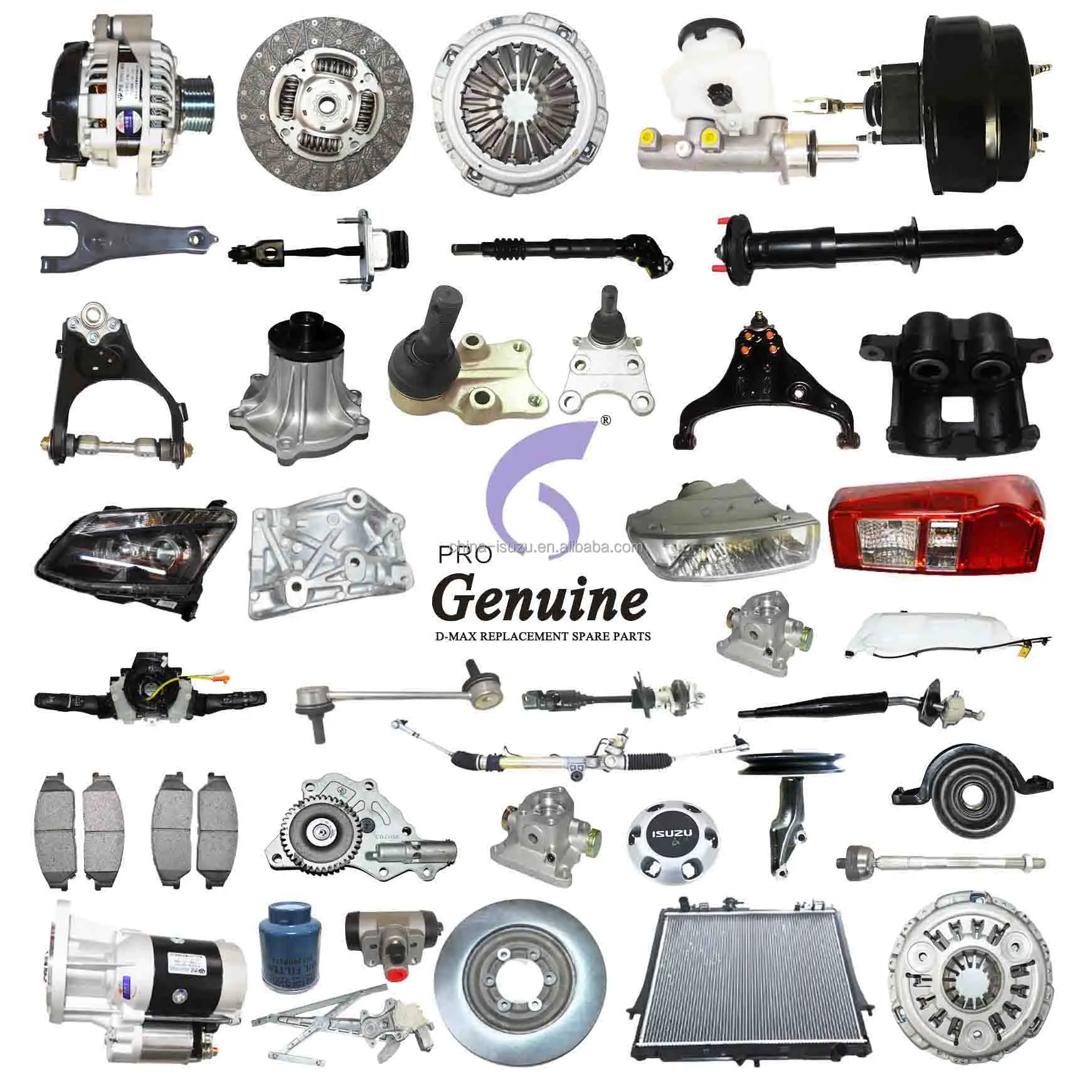 Japanese Pickup Car Spare Parts D-MAX D-MUX All System Wholesale ...