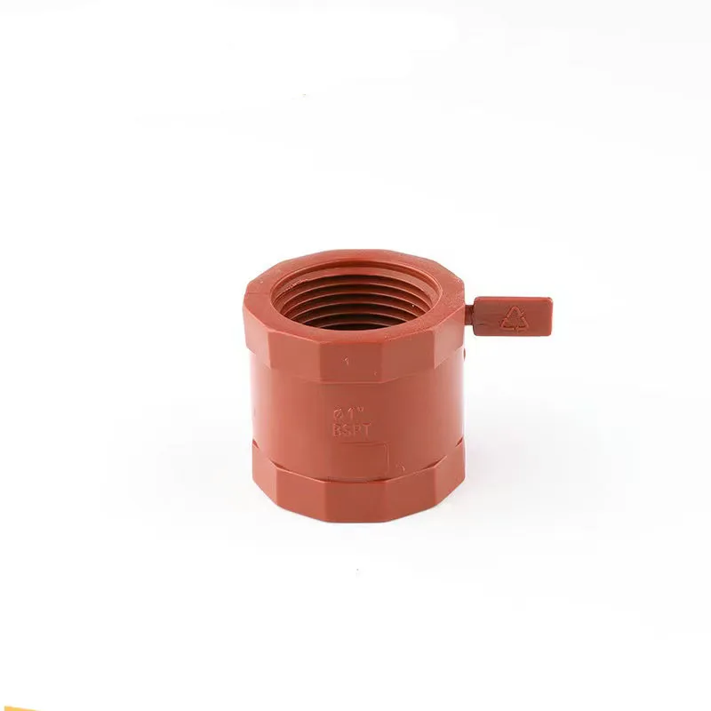 High Pressure Pn16 Red Brown Color Screw Thread Ips Pph Fitting - Buy ...