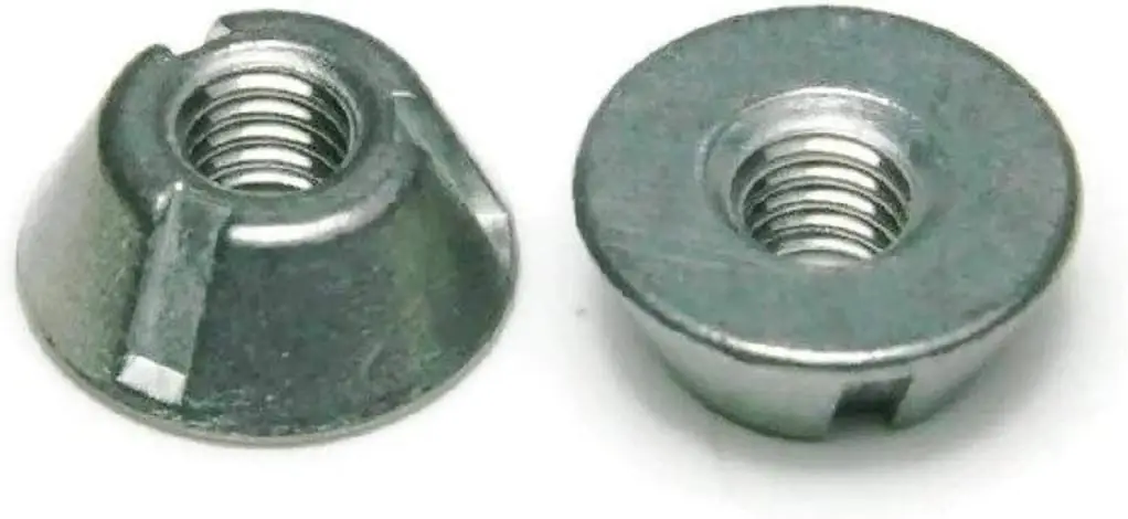 Tri-groove Tamper Proof Security Nuts Zamak 5 Zinc 1/4"-20 - Buy ...