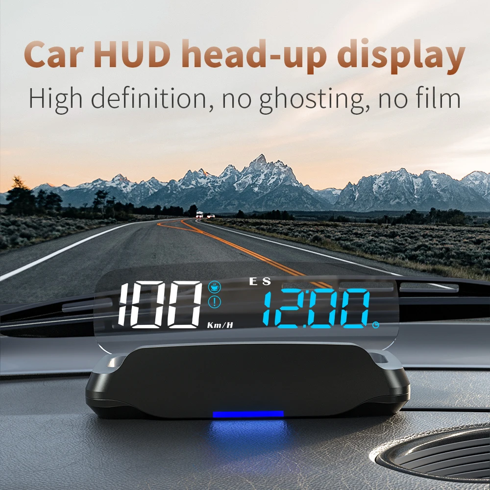 WIIYII Hud Mirror Display C7 GPS - Speedometer & Compass