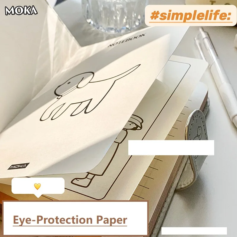 New Notebook Ins Style Girlish Retro Simplicity Suitable For Both Boys ...