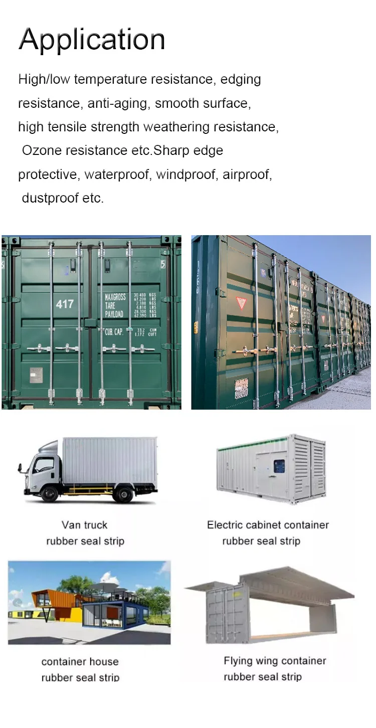 Shipping Container Door Seal 3 Sided Container Rubber Door Seals ...