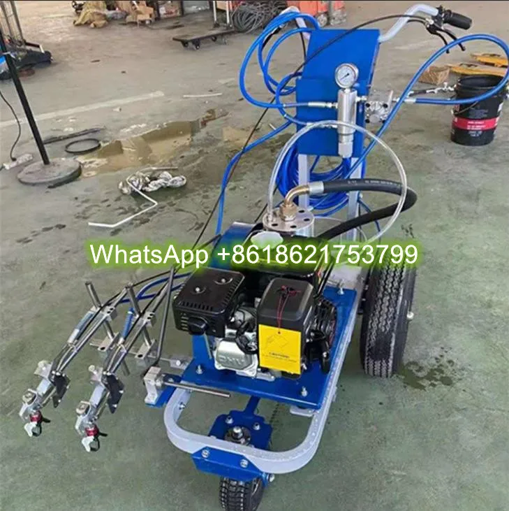 With Ce Small Cold Paint Airless Road Line Marking Machines Price - Buy ...