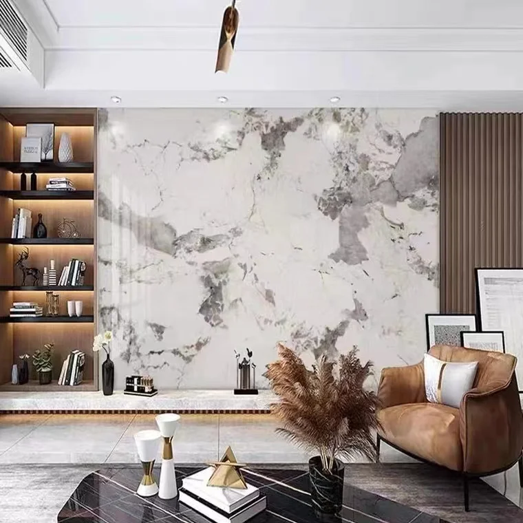 Modern Carbon Slate Marble Wall Panel 3mm Pvc Marble Decorative ...