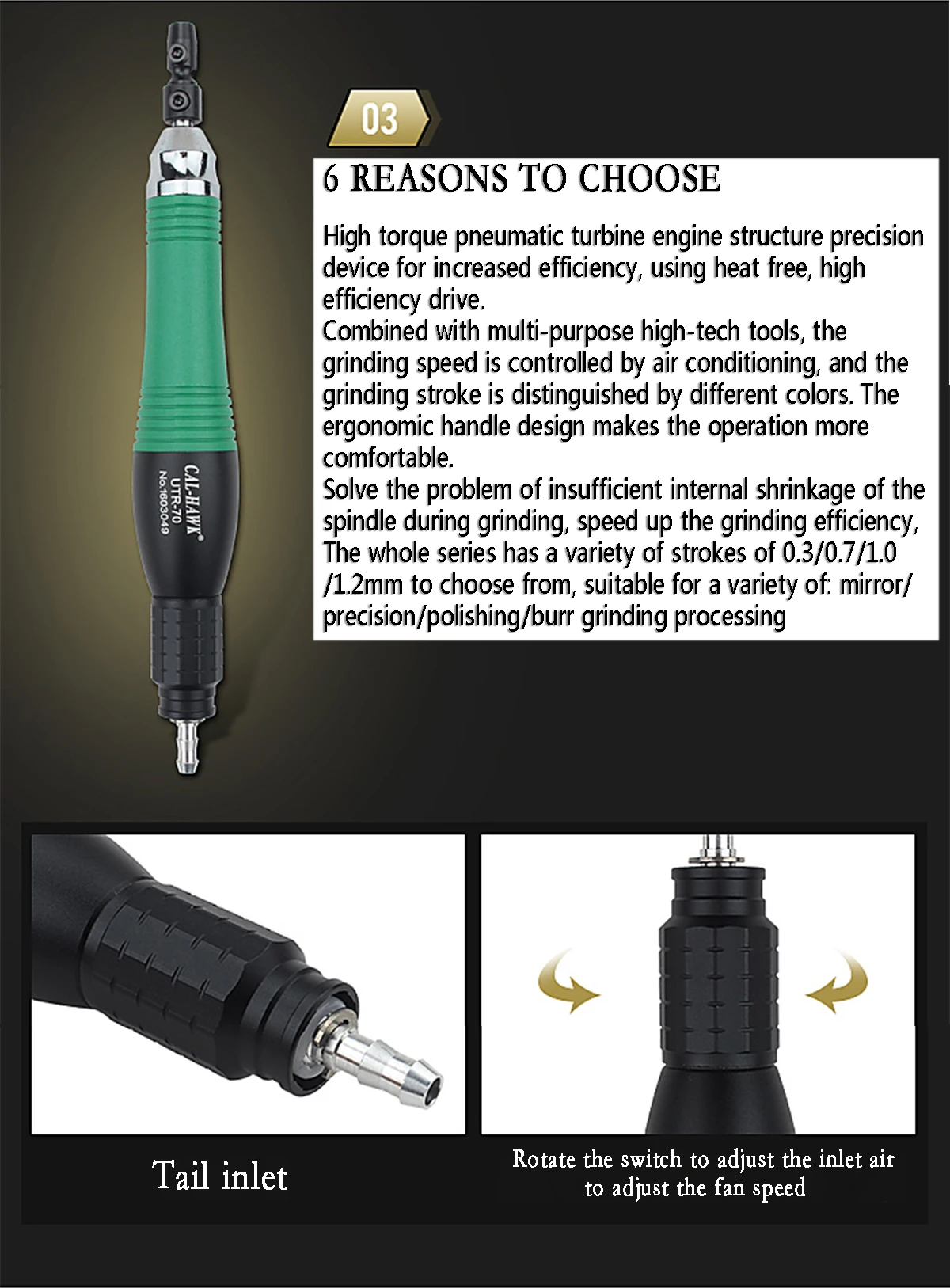 CAL-HAWK UTR-30 70 100 120 - High-Efficiency Grinding Machines