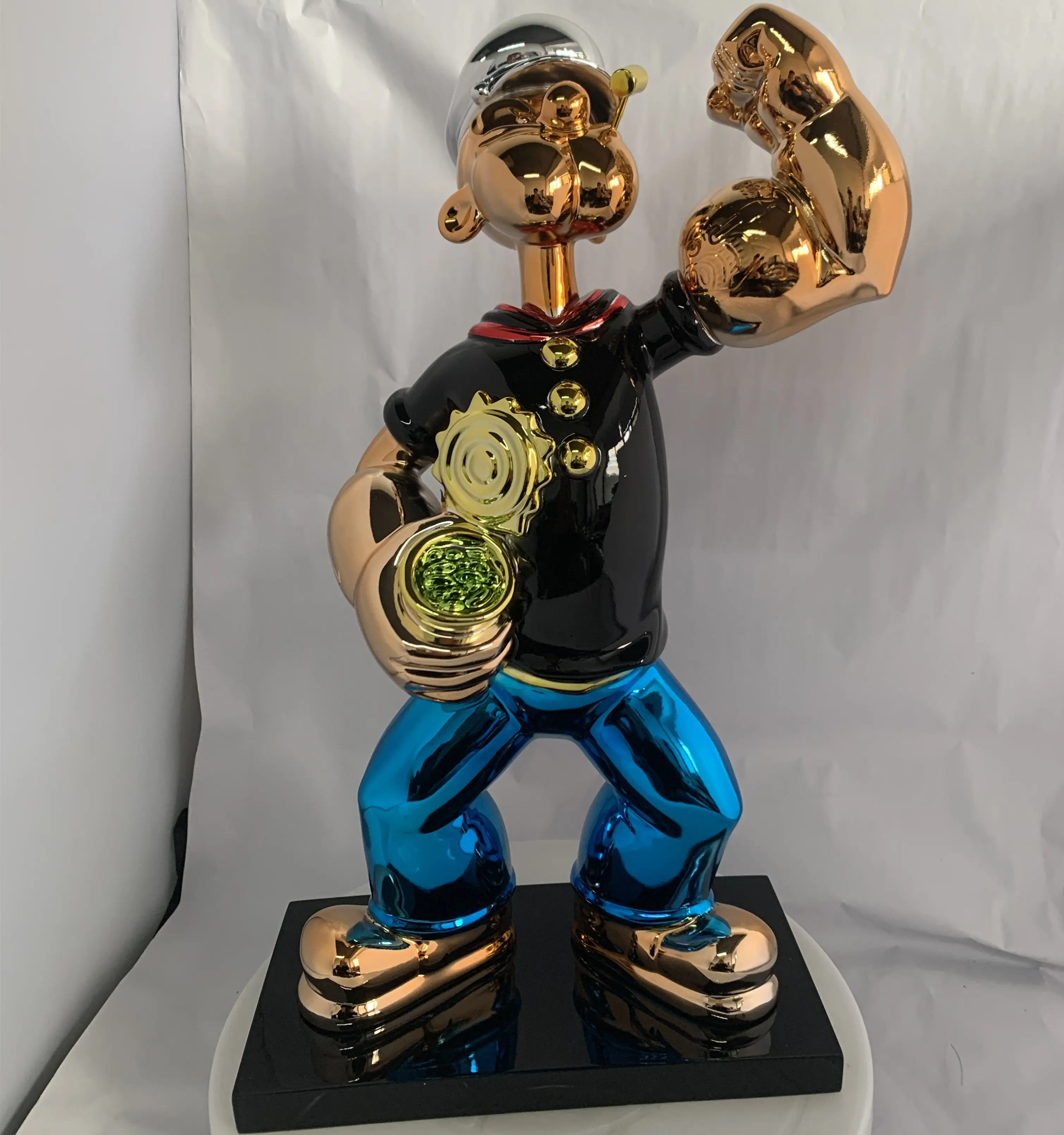 Art Life Size Popeye Statue - Perfect for Home & Galleries