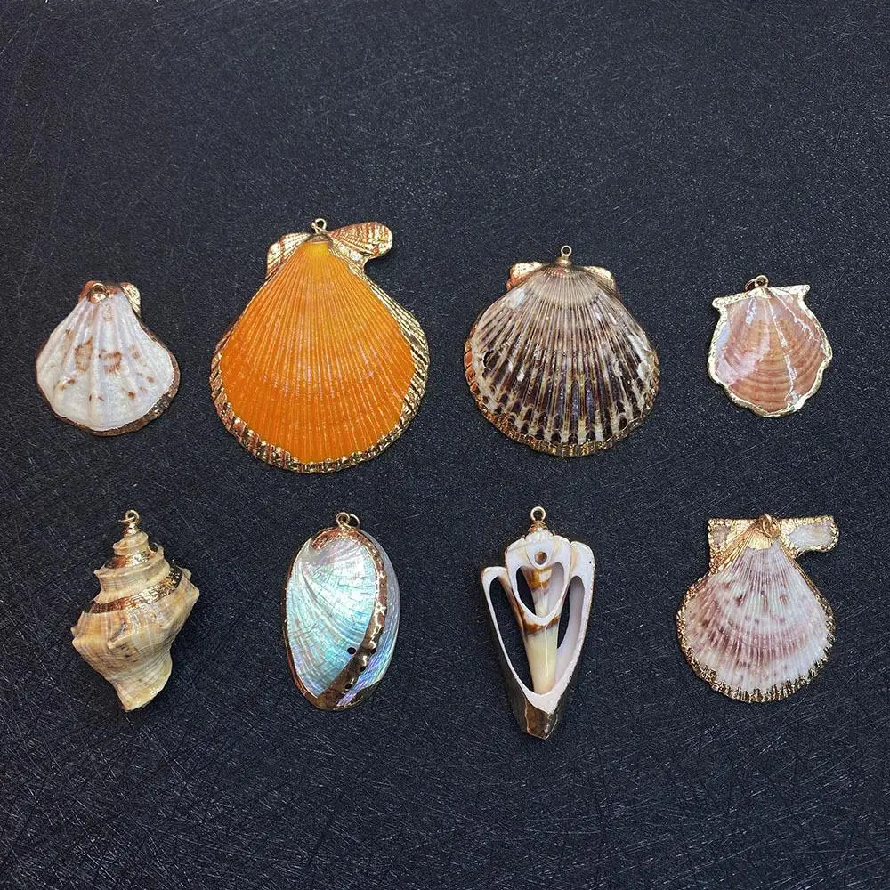 33 Styles Natural Shell Charms - Elegant Conch DIY Jewelry