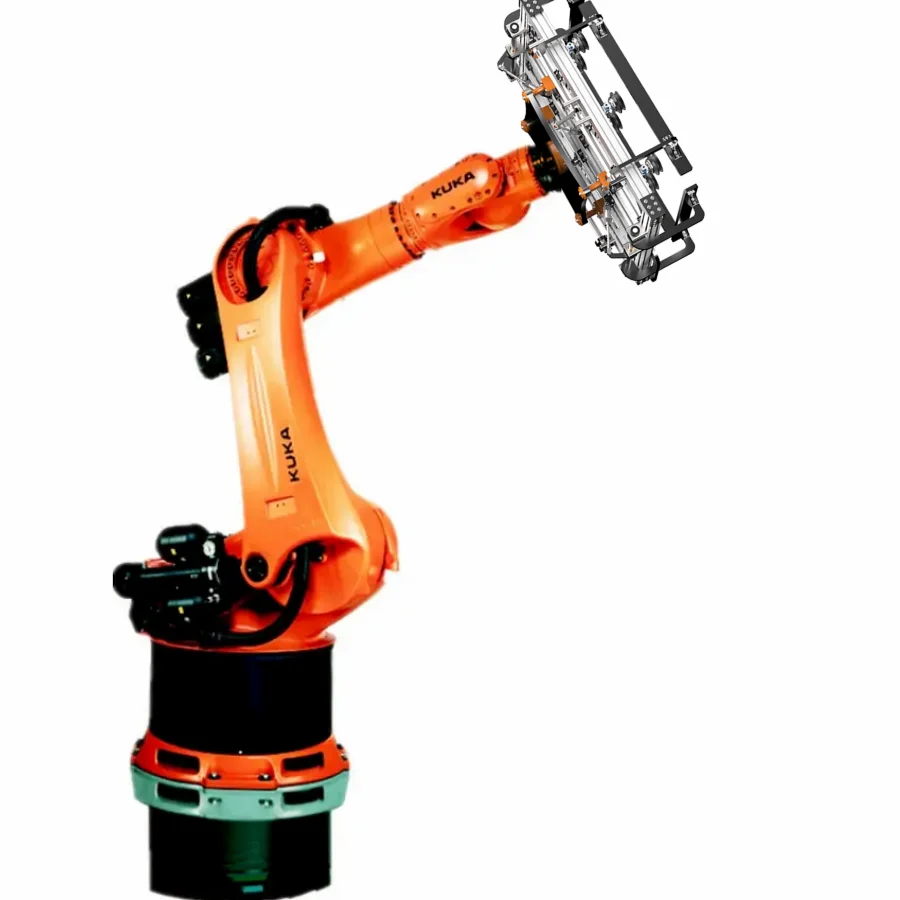 Kuka Robot Kr 500 R2830 6 Axis,Lengan Robot Industri 500kg Muatan ...