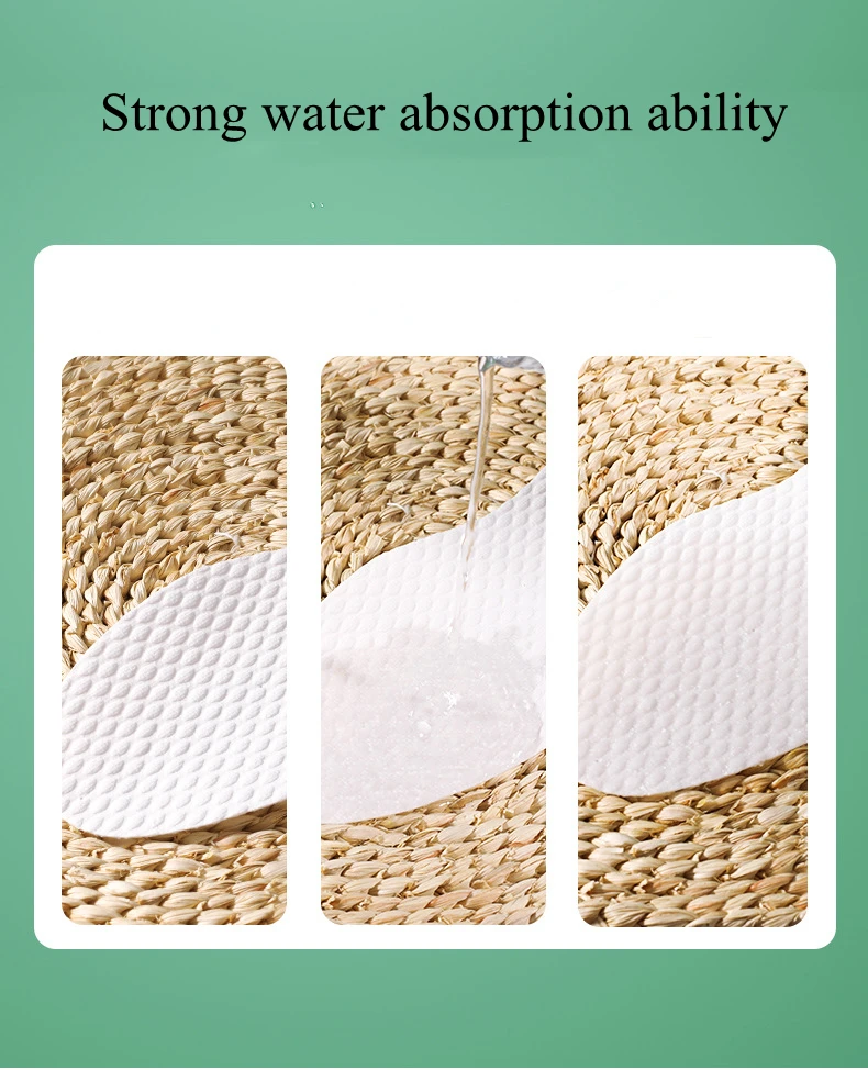 Disposable paper pulp deodorant sweat-absorbing ultra-thin men's and ...