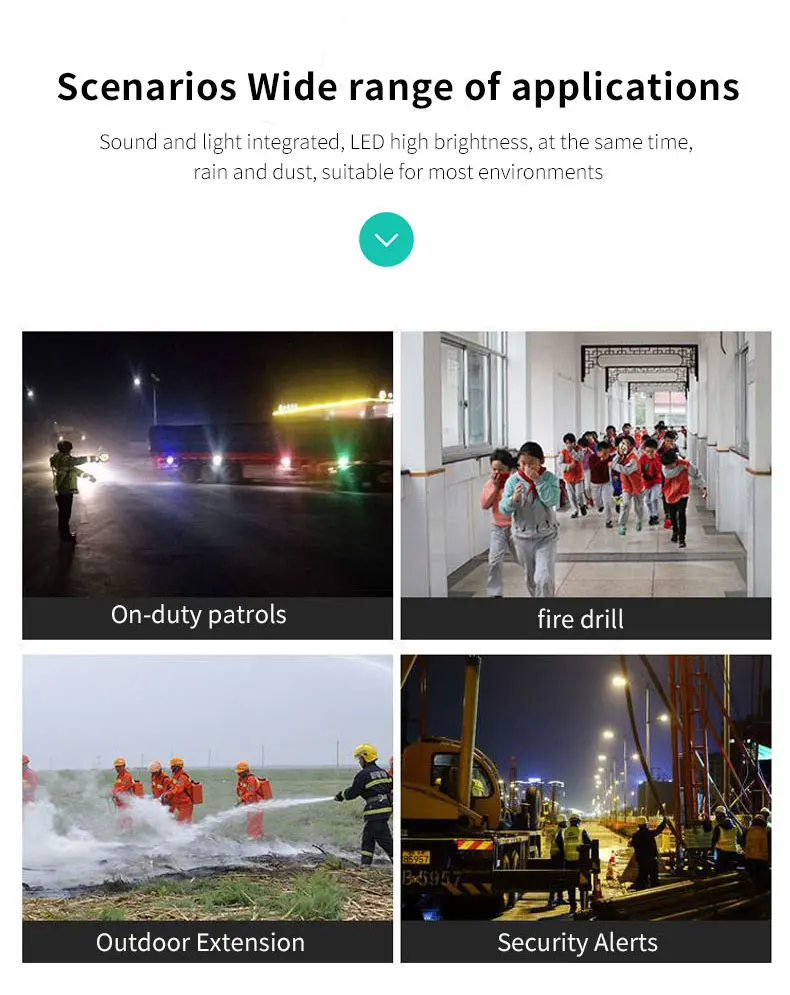 Multi-function High Hardness Waterproof Handheld Emergency Self Defense ...