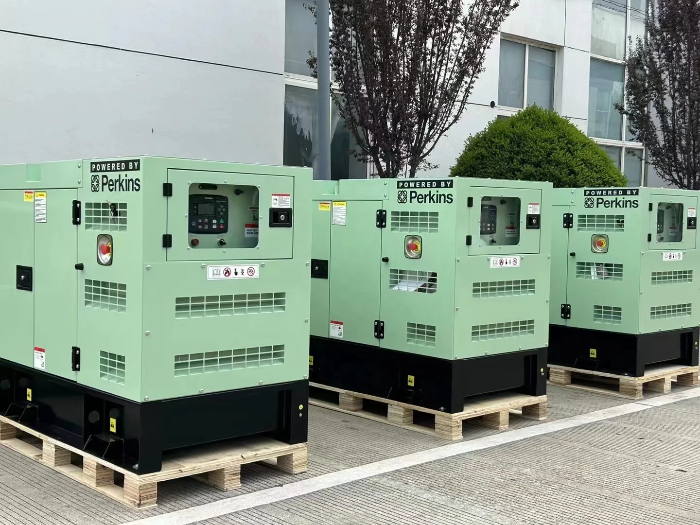 50hz Powered by Perkin 404D-22G 20kw Diesel Genset Super Silent 25kva ...