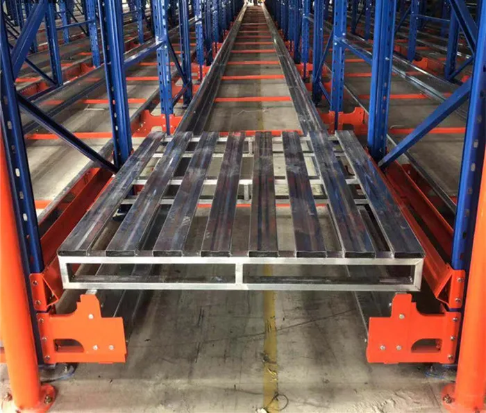 Selective Pallet Racking Mobile Storage Rack Heavy Duty Radio Shuttle ...