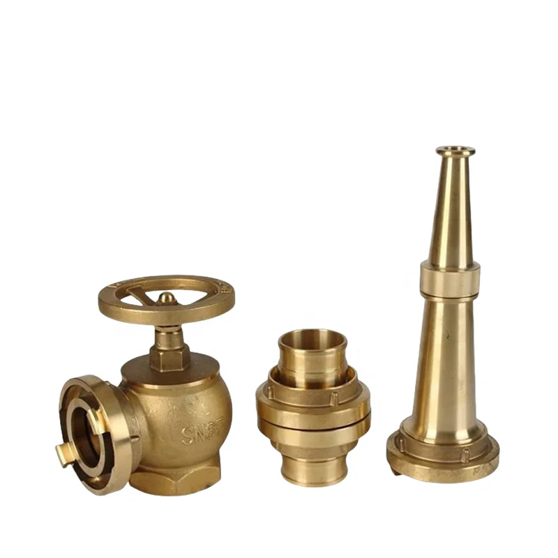 Nakajima Machino Fire Hose Coupling Instantaneous Brass Aluminum SCBA ...