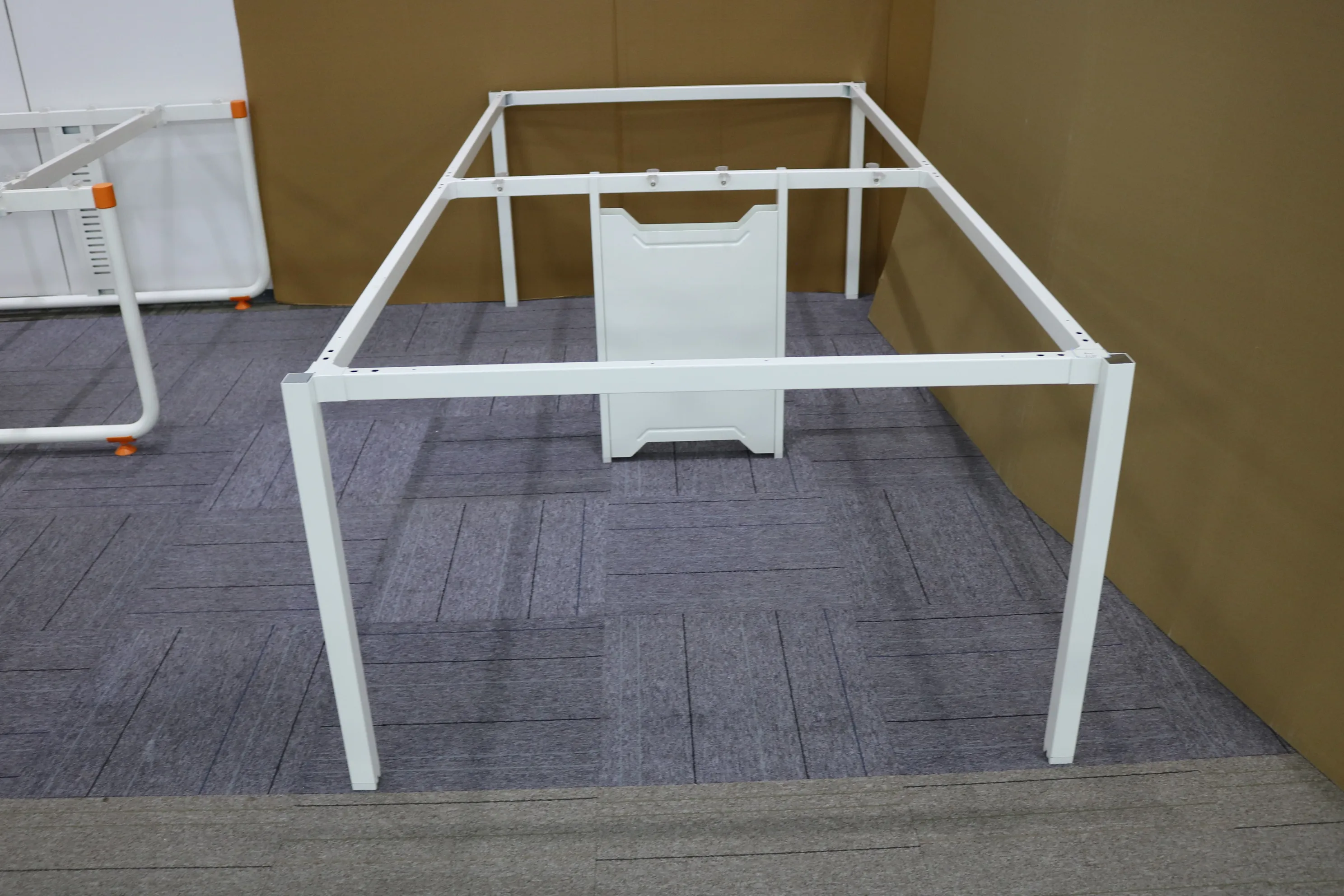 Metal Furniture Frame with O Shaped Metal Furniture Leg Office Table ...