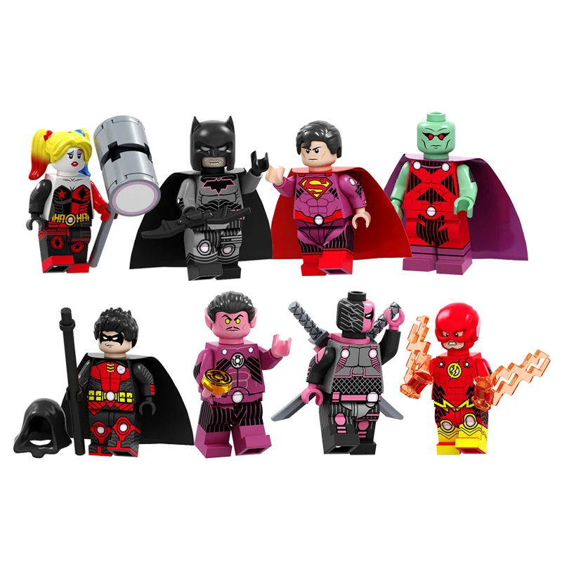 Super Heroes Anti-venom Cable Cyclops Arthur Curry Mini Building Blocks ...