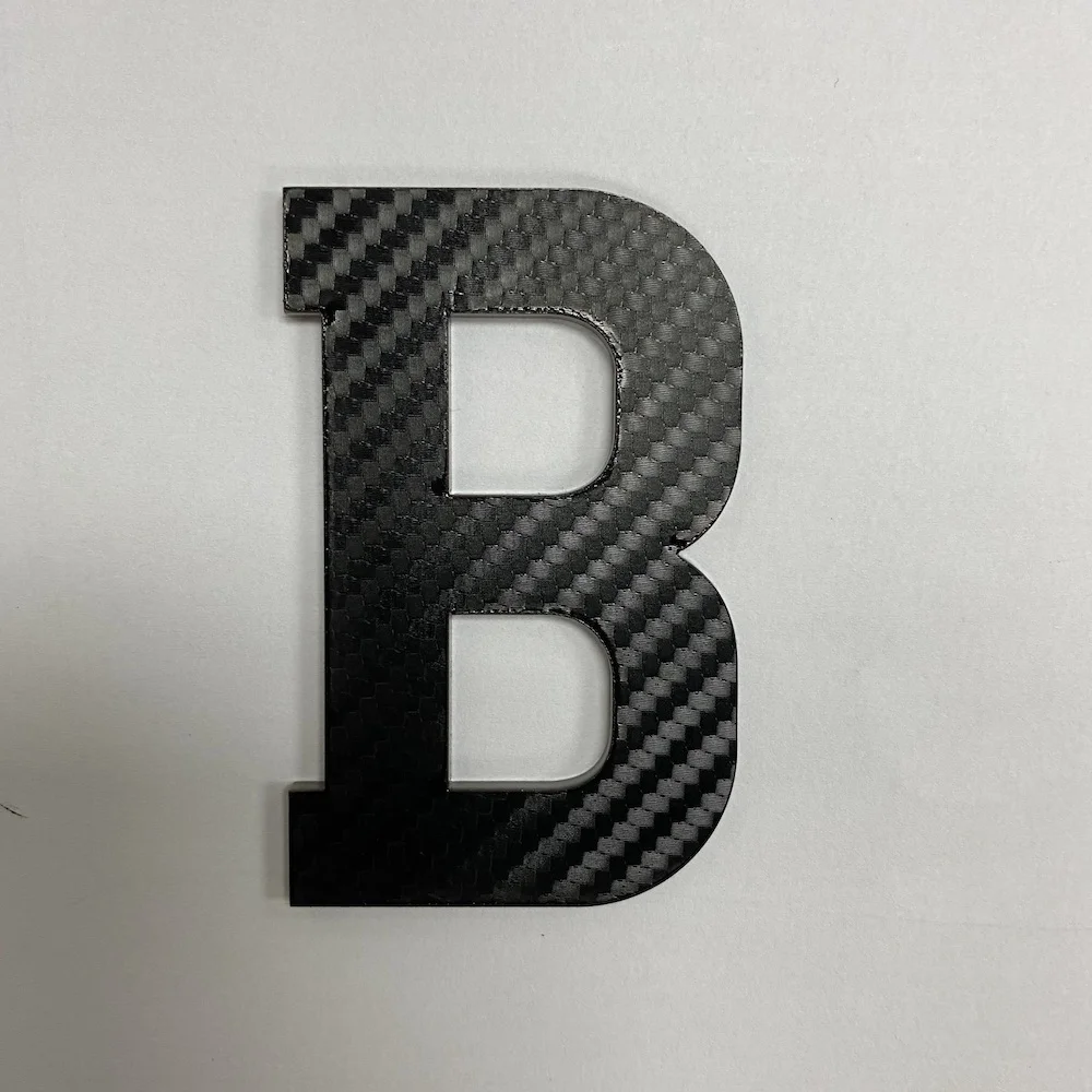 Custom Acrylic Car Number Plates - Reflective & Durable