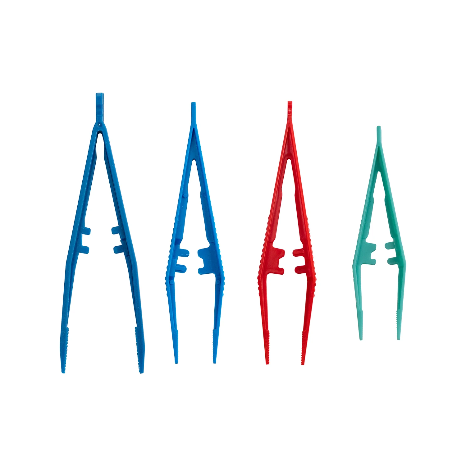 Laboratory Disposable Plastic Tweezers Sterile Forceps Medical Tweezer ...