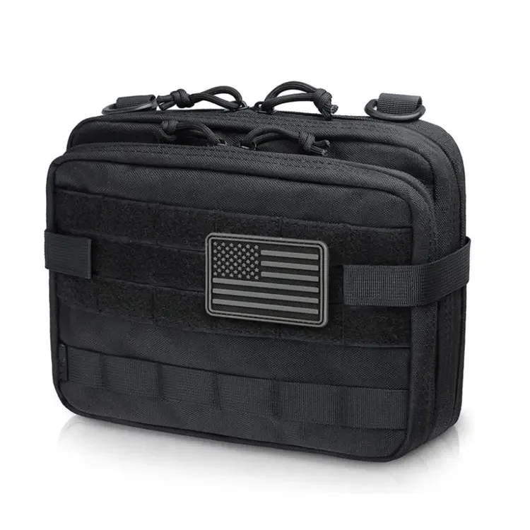 Double Layer Tactical Molle EDC Utility Pouch - Organizer Pouch