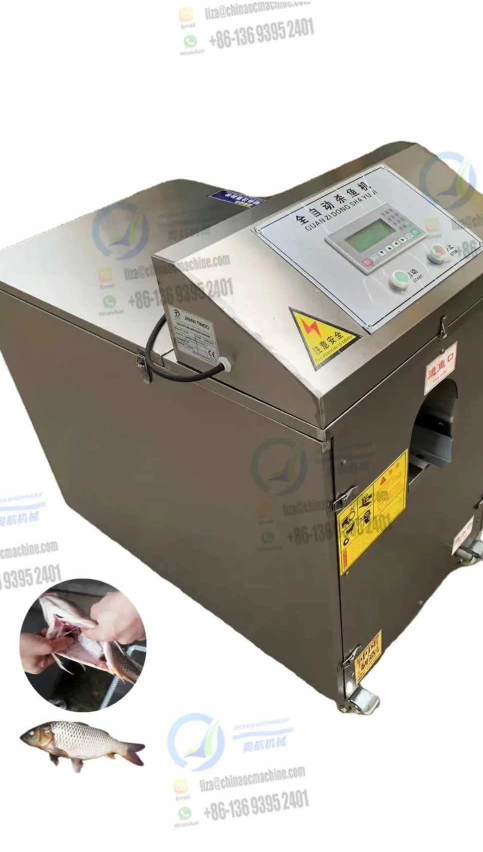 Cheap Automatic Fish Killing Remove Scaler Cutting Machine Electric ...