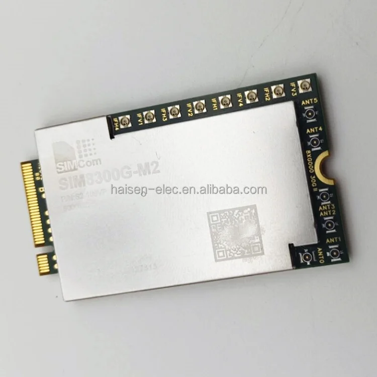 Haisen Simcom Lte Wireless 5g Module Sim8300g-m2 Supports R15 5g Nsa/sa Multi-band Nr/lte-fdd ...