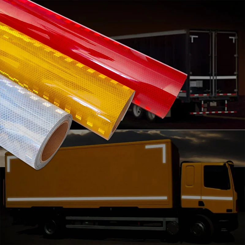 High Durability Self-adhesive Traffic Signs Micro Prismatic Reflectors ...