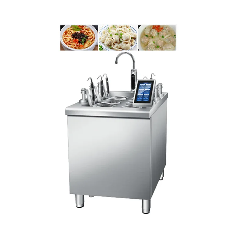 Stainless Steel 304 Boils Surface Stove Industrial Pasta Cooker Noodle Cooker Electric Lift ...