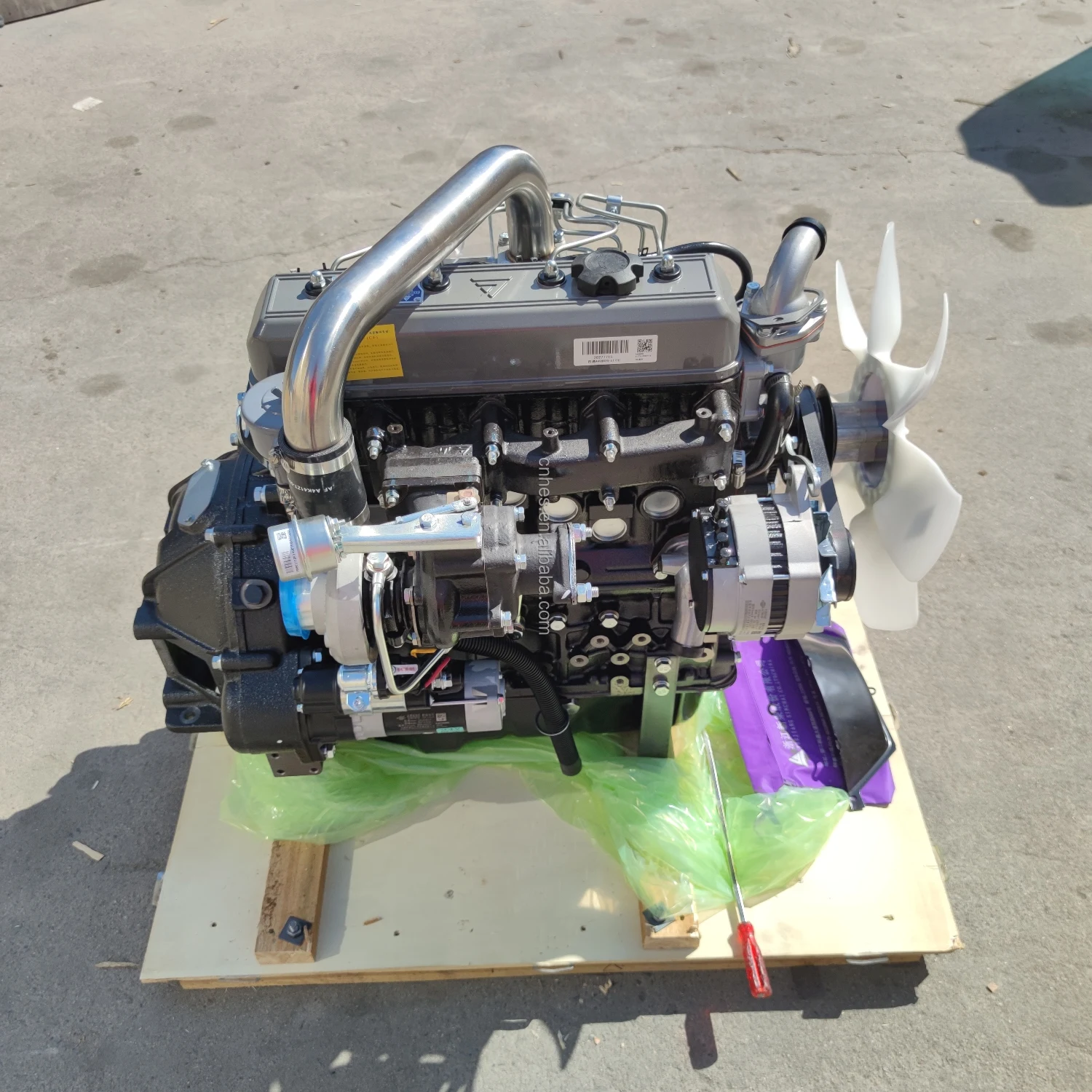 Zhejiang Xinchai A498BZG 48KW Diesel Engine for Wheeled Excavators ...