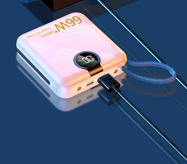 66w Fast Charging Portable Power Banks Charger Multiport Built-in ...