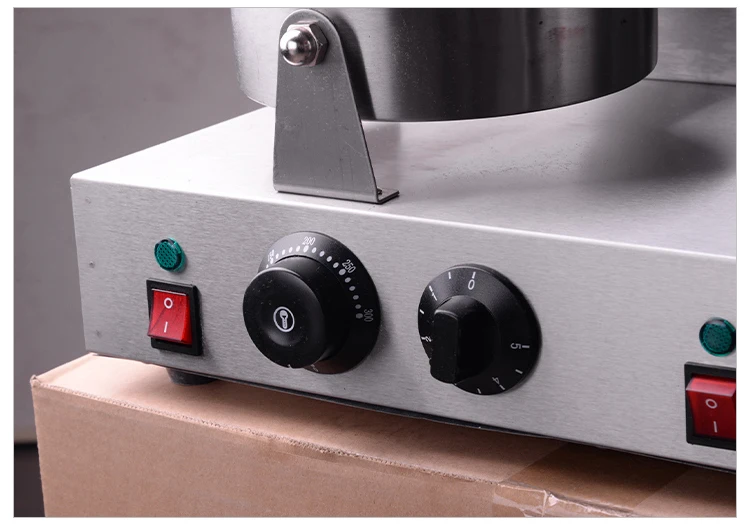Commercial Electric Stainless Steel Waffle Maker China Counter Top ...