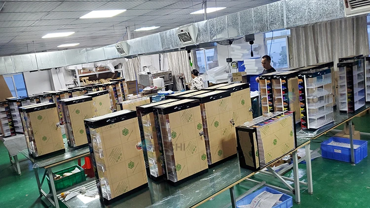 Rechi Illuminated Acrylic Cigarette Storage Display Cabinet Tobacco ...