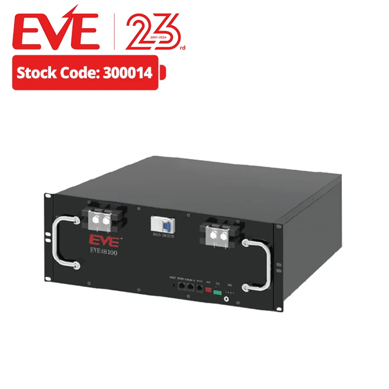 Eve 48100 48v 100ah Bms Lifepo4 Cell Lithium Ion Battery Packs Data ...